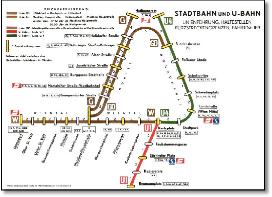 Austria Vienna train rail maps