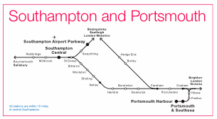 National Rail timetable maps