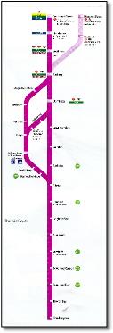 c2c London Tilbury & Southend train / rail map