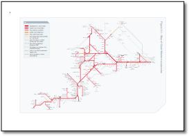 Great Western train / rail maps