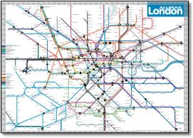 London Tube and Rail maps
