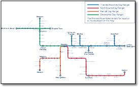 Great Western train / rail maps