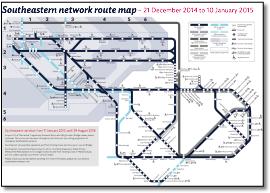 South Eastern train / rail maps